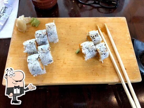 Menu at Sushi Castle restaurant, Surrey