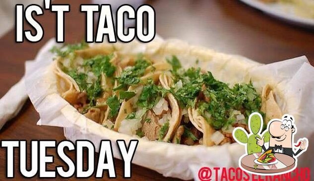 Tacos El Rancho, 331 N Orange Ave in Orlando - Restaurant menu and reviews
