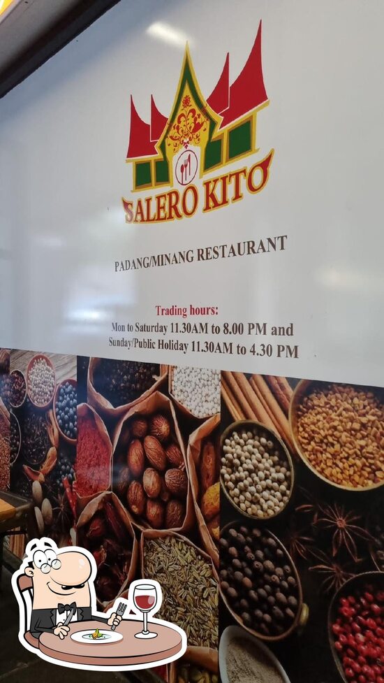 Salero Kito Padang, 235/251 Bourke St in Melbourne - Restaurant menu ...