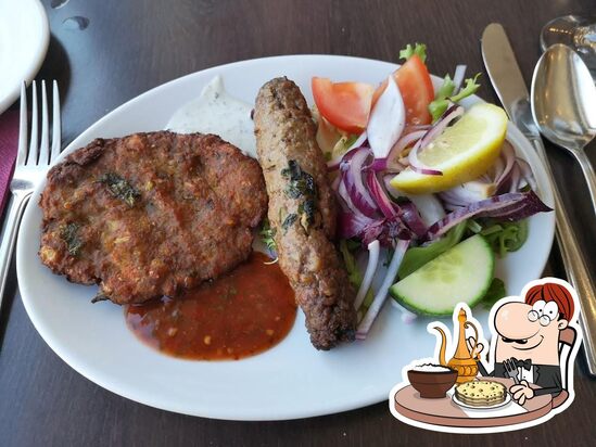 Menu at Samarkand restaurant, Heckmondwike