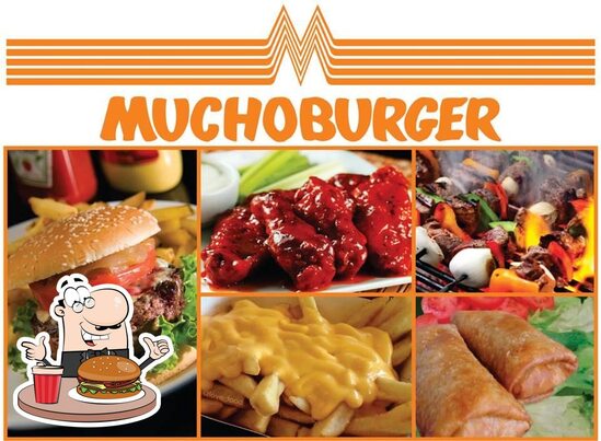 Menu at Mucho Burger restaurant, Matamoros