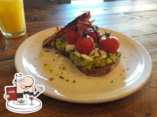Menu at Ginger Frog cafe, Wallington