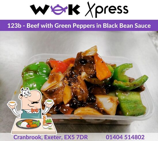 Carta de comida rápida Wok Inn, Exeter