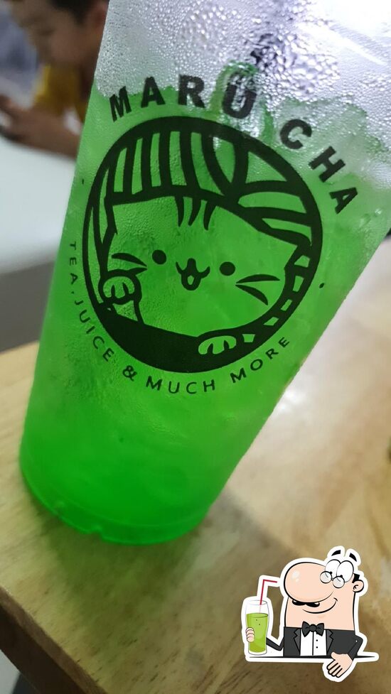 Carta del café marucha ชานมไข่มุข 19 บาท (หน้า ร.ร.เซนโยเซฟศรีเพชรบูรณ์ ...
