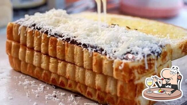 Menu at Roti bakar sari rasa khas bandung, Gresik