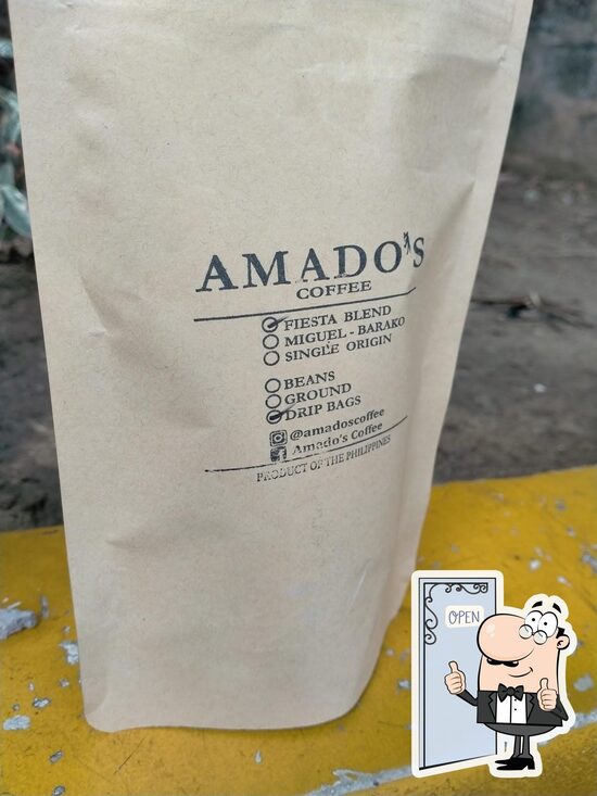 Menu at Amado’s Coffee cafe, Quezon City