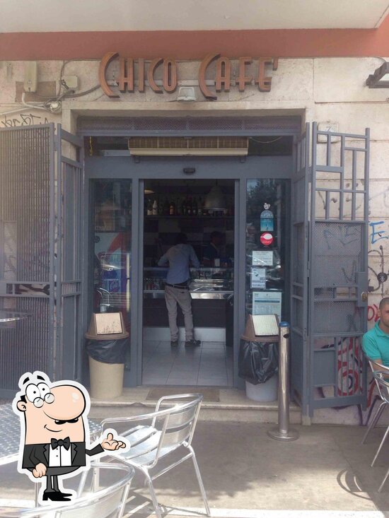 Menu at Chico Cafe, Rome, Via Giulio Rocco