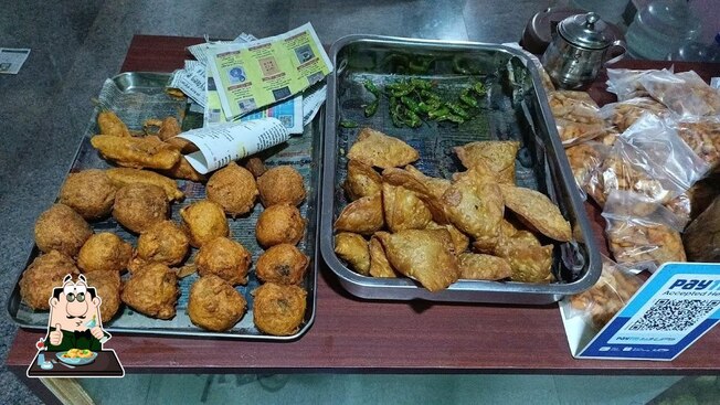 Menu at Ramdev tea stall, Kugaiyanallore