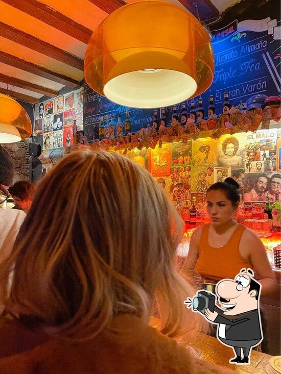 Carta del pub y bar El Bombón, Barcelona