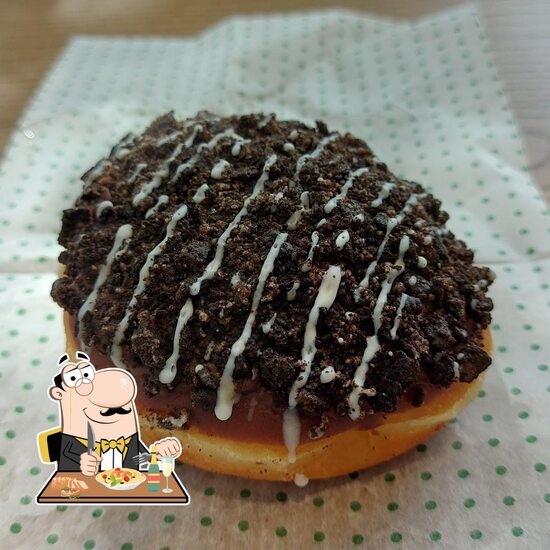 Menu at Krispy Kreme Café, Toronto, 236 Danforth Ave