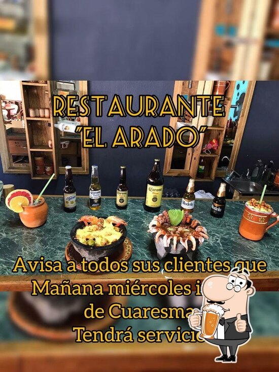 Carta de El Arado restaurant, Tapalpa