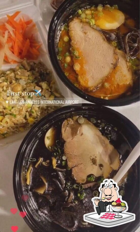 Menu at Ramen Ibarra, Gardena