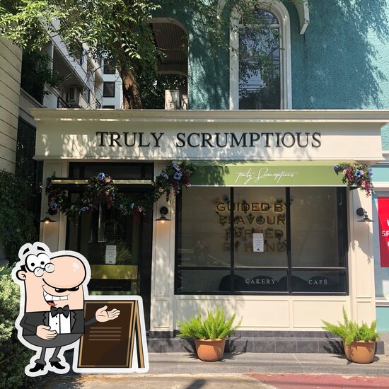 Menu at Truly Scrumptious (ทรูลี่ สครัมเชียส) cafe, Bangkok