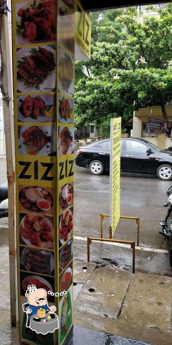 Menu at ZIZ Restro Cafe, Bengaluru
