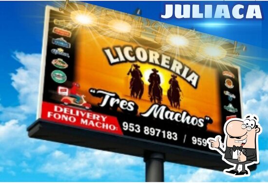 Menu at Licoreria "Tres Machos" pub & bar, Juliaca