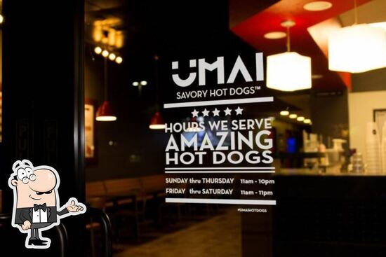 Menu at Umai Savory Hot Dogs restaurant, Roseville, Galleria Blvd #120