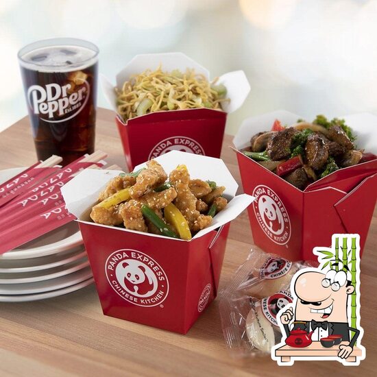 Menu at Panda Express fast food, Richmond, S Laburnum Ave