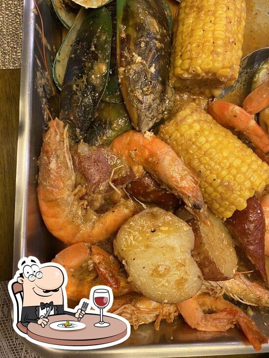 Menu at CrabMentality restaurant, Santa Clarita