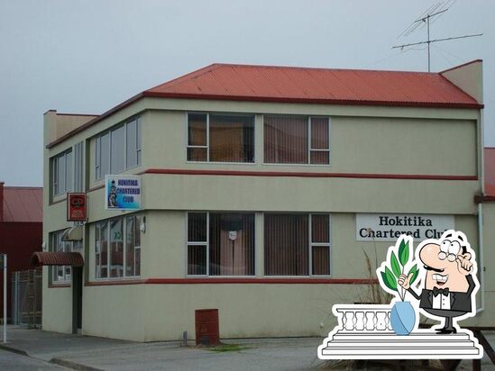 Menu at Hokitika Chartered Club, Hokitika