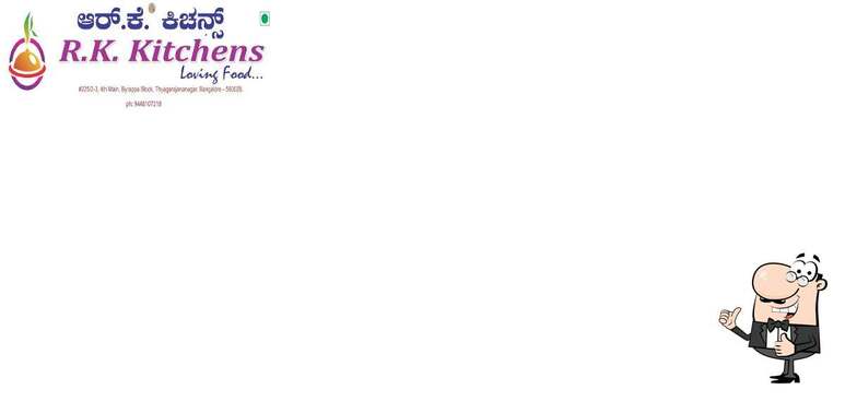 Radha Krishna Kitchens (RK Kitchens), Bengaluru - Restaurant menu ...