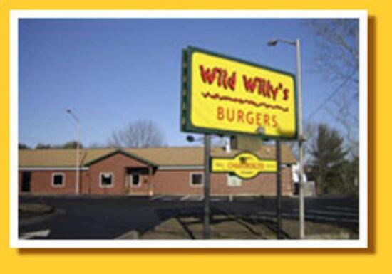 Menu at Wild Willy's Burgers restaurant, York