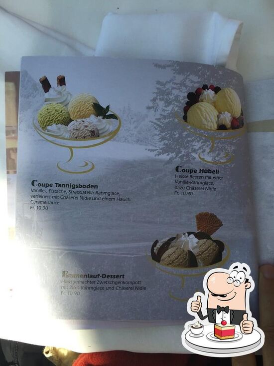 Menu da Kemmeriboden Iglu, Schangnau, Kemmeri 179