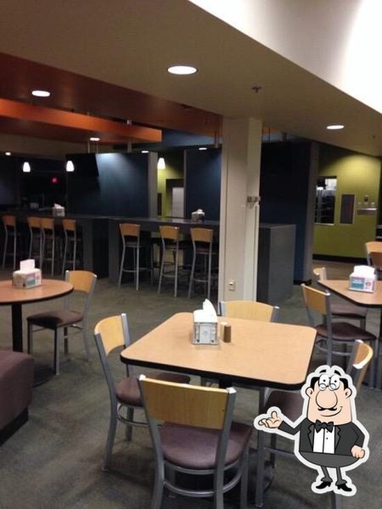 Menu at Larson Commons cafeteria, Brookings