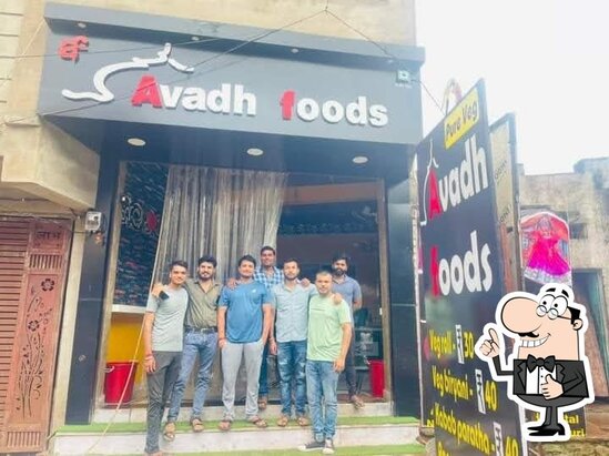 Menu at Avadh foods, Shivpuri