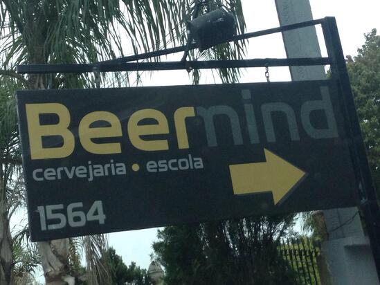 Menu at Beer Mind, Curitiba
