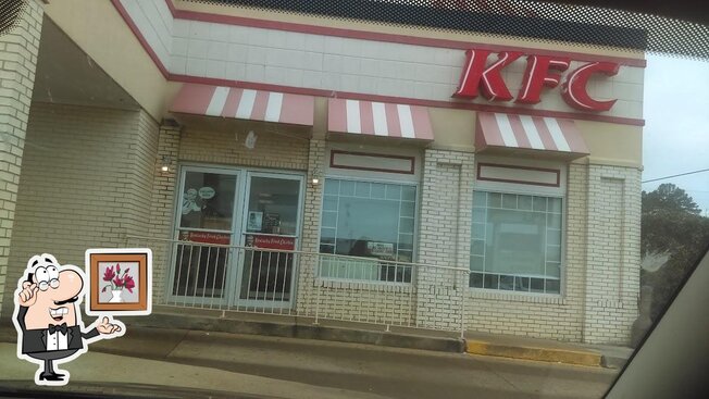 Menu at KFC fast food, Grenada