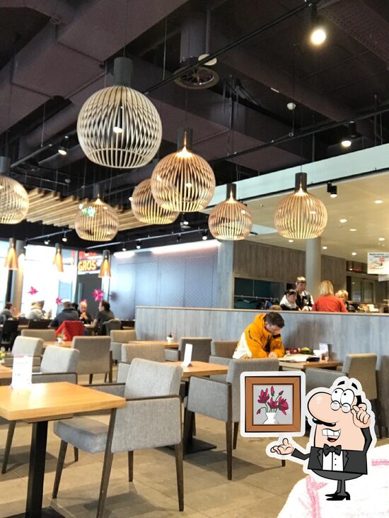 Menu at Migros Restaurant, Davos