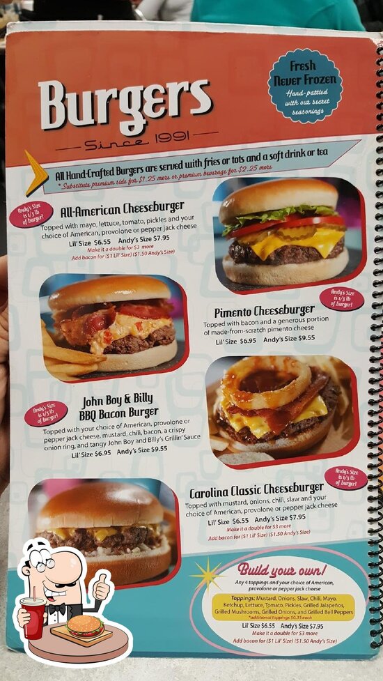 Hwy 55 Burgers Shakes & Fries in Florence - Restaurant menu and reviews