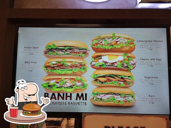 O Banh Mi restaurant, Quezon City, UGF - Restaurant menu and reviews