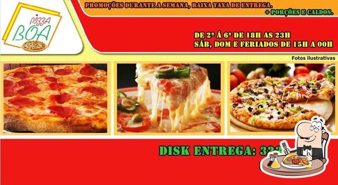 Menu em Pizza Boa pizzaria, Juiz de Fora