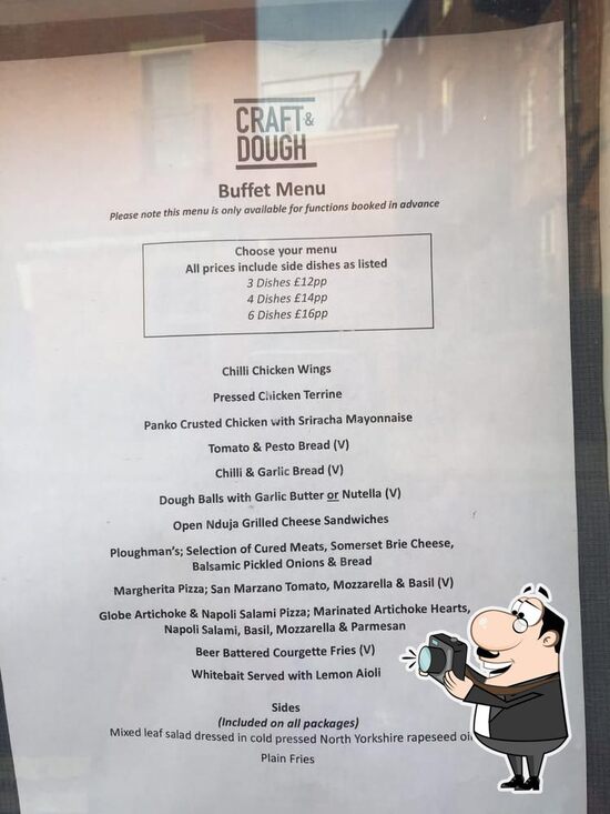 Menu at Wig and Pen By the Milestone pub & bar, Sheffield