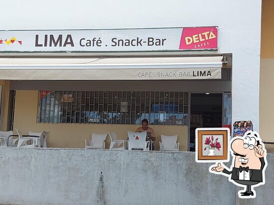 Menu em Lima café, Lisboa