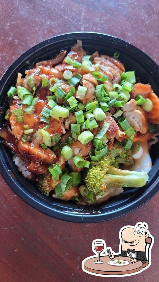 Menu at WaBa Grill fast food, South El Monte, Durfee Ave
