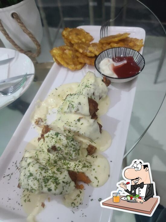 Menu at Hungry's restaurant, Santo Domingo