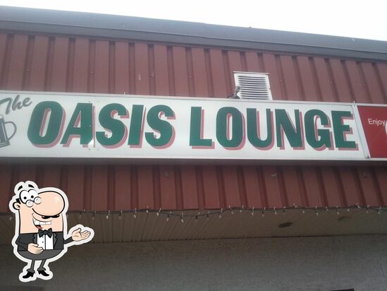 Menu at The Oasis Lounge pub & bar, Gander