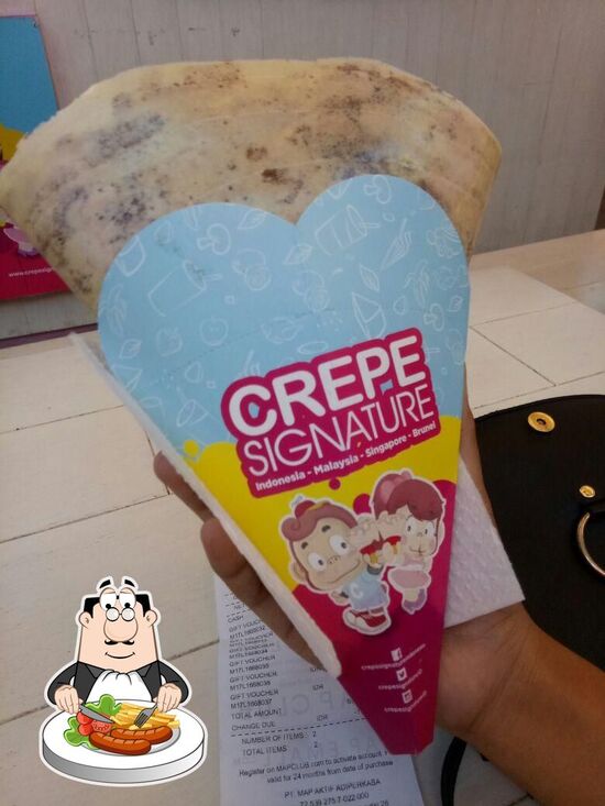 Carta del postres Crepe Signature, Macasar, Unit LGC-11; Jln. HM Dg ...