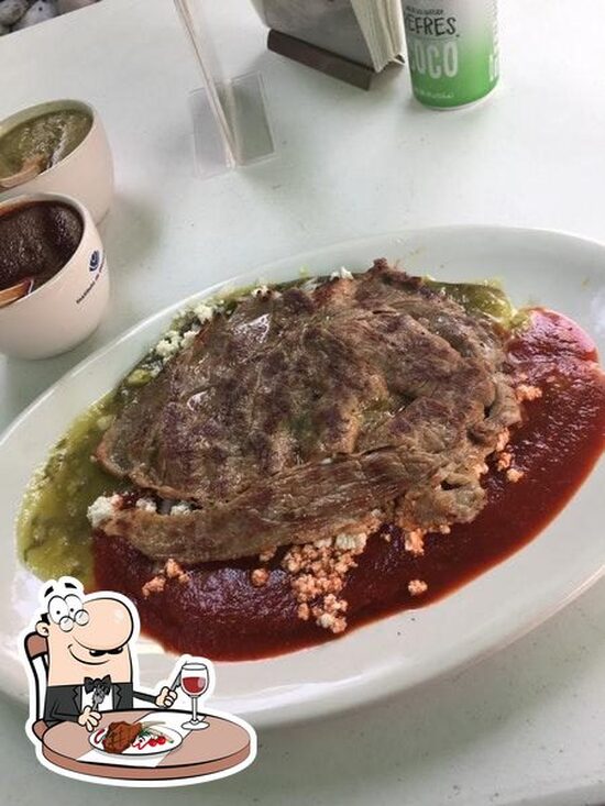 Menu at El Huarache De Newton restaurant, Mexico City