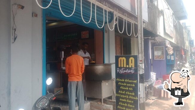 Menu at M.A. Restaurant, Koothanallur