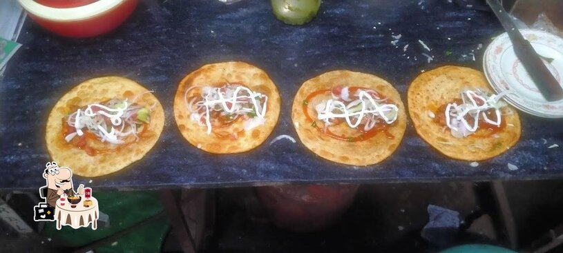 Menu at Royal egg roll corner, Bahraich