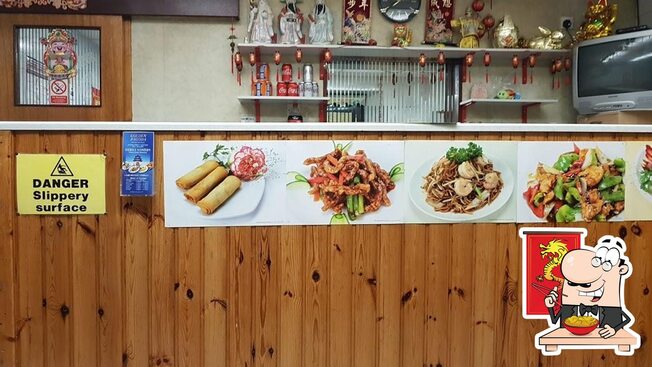 Menu at Golden Pagoda fast food, Leuchars