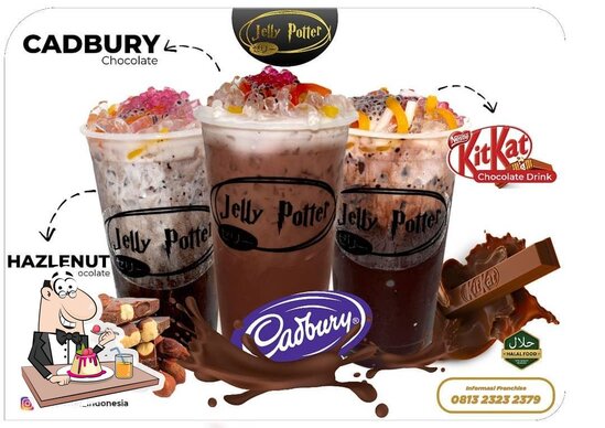 Menu at Jelly Potter Serang cafe, Serang