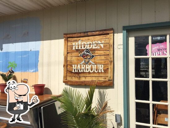 Menu at Hidden Harbour restaurant, Solomons