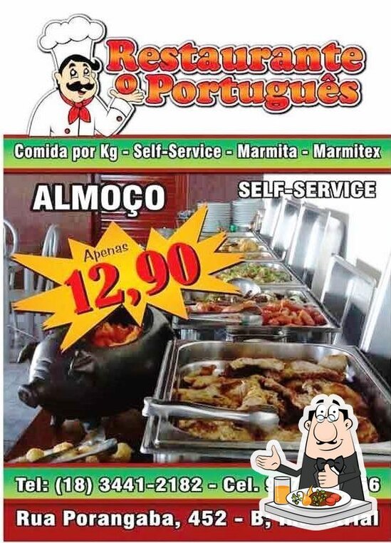 Menu at Restaurante o Portugues, Araçatuba