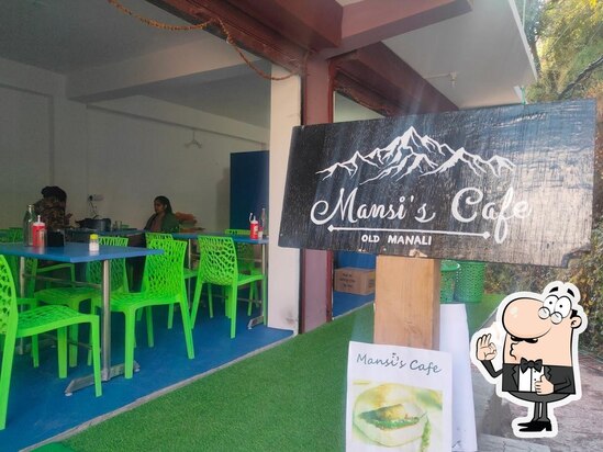 Menu at Mansi's Cafe, Manali