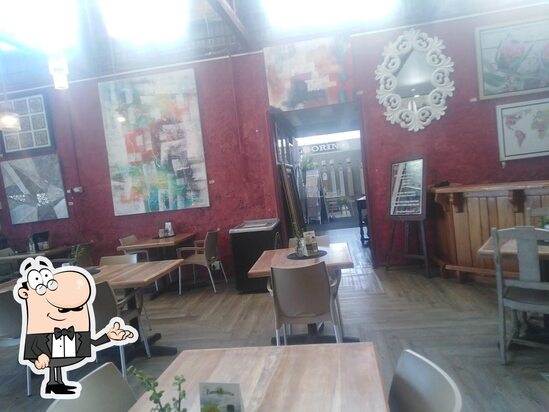 Carta del café Ginger & Co, East London