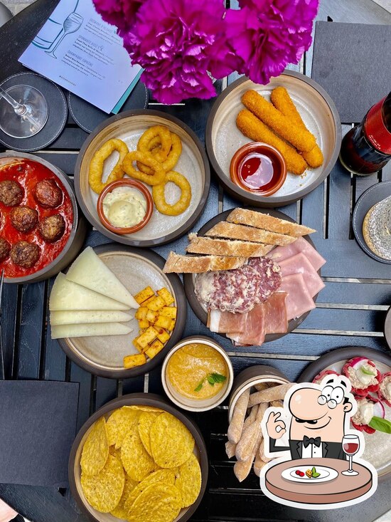 Menu at Avenue d'Apero, Antwerp
